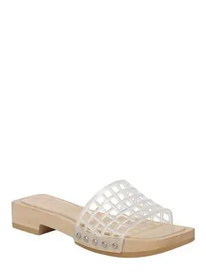 Vince Barbara Jelly Sandals - Clear
