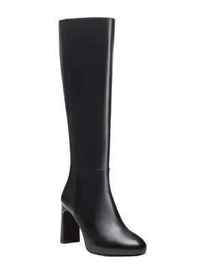 STUART WEITZMAN Babette Platform Tall Boots - Black