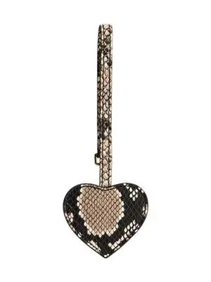 ATP ATELIER Venosta Printed Snake Key Chain - Grey