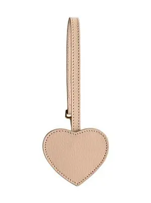 ATP ATELIER Venosta Saffiano Key Chain - Sand