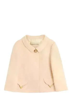 Valentino Garavani V Logo-detail Jacket - Neutrals