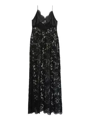 Carine Gilson Lace Nightdress - Black