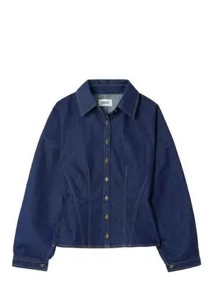 AGOLDE Devon Denim Shirt - Blue