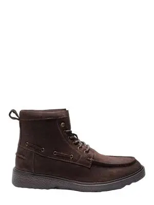 A. VEER Tundra Moc Boot - Brown Nubuck