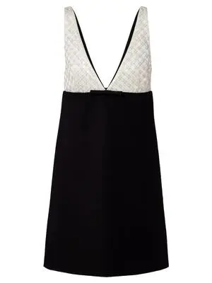 Dorothee Schumacher Bow-detail Sequined Minidress - Black