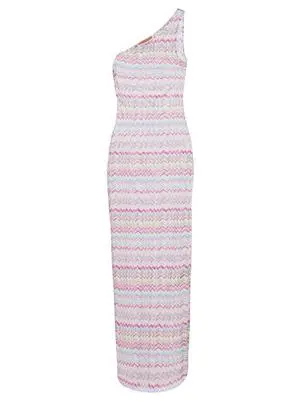 Missoni Zig Zag One-shoulder Maxi Dress - Multicoloured