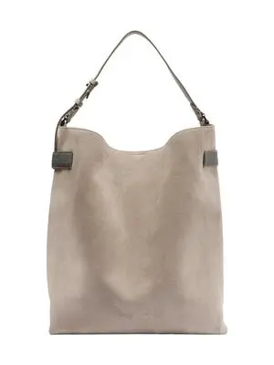 Brunello Cucinelli Essence Monili Large Tote Bag - Grey
