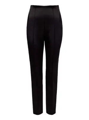 Wardrobe.NYC High-rise Tapered Trousers - Black