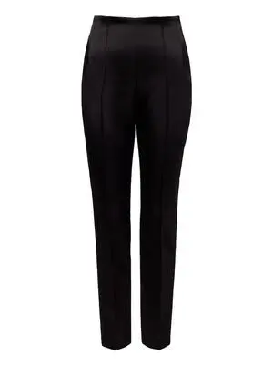 Wardrobe.NYC High-rise Tapered Trousers - Black