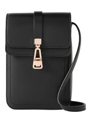 Gabriela Hearst Leather Phone Pouch - Black