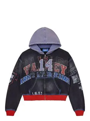 VALE FOREVER Big 14 Zip Up - Black