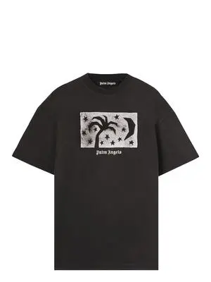 Palm Angels Gd Nightsky Classic Tee - Black