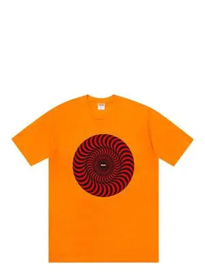 Supreme X Spitfire Classic Swirl T-shirt - Orange