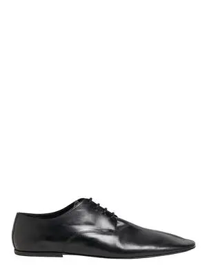 Dries Van Noten Leather Derby Shoes - Black