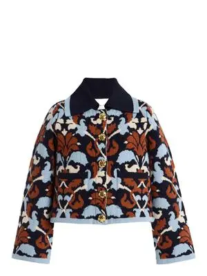 Cara Cara Delilah Wool Cardigan - Blue