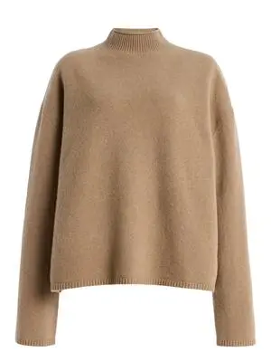 Jenni Kayne Chalet Wool-Blend Sweater Brown