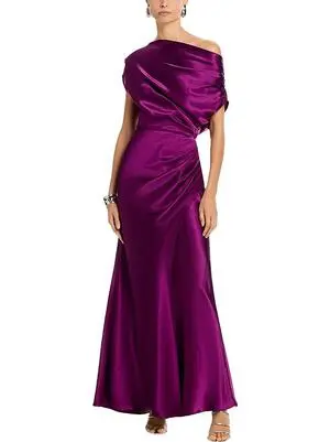 Aqua Bod In Charm Dress - Plum