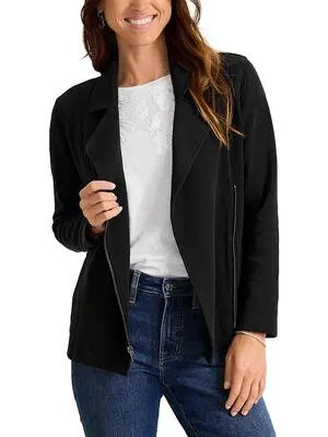 Tommy Bahama Aruba Moto Jacket - Black