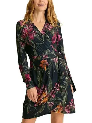 Tommy Bahama Carmela Orchid Isle Dress - Black