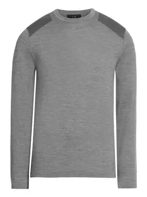 Dunhill Wool And Silk-blend Sweater - Gray