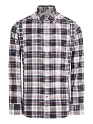Dunhill Checked Cottonflannel Shirt - Black