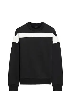 Dunhill Striped Jersey Sweatshirt - Black
