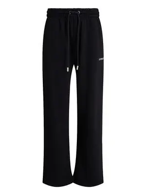 Off-White Pixel Printed French Cottonterry Sweatpants - Black