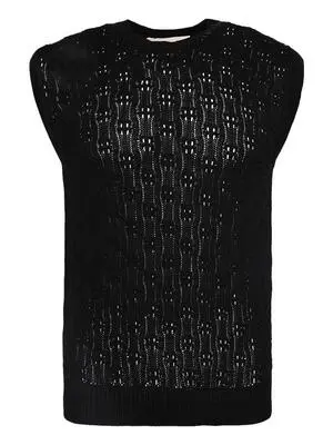 Marni Round Neck Pullover - Black