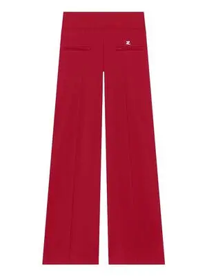 COURRÃ¨GES Interlock Tracksuit Pants - Red