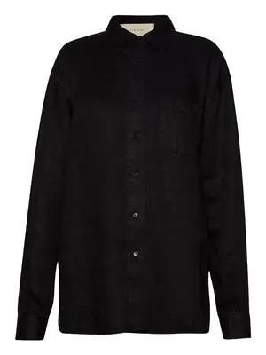 THE ROW Nesson Shirt - Black