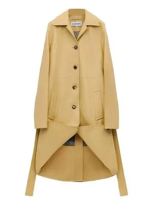 Loewe Collared Coat - Light Tan