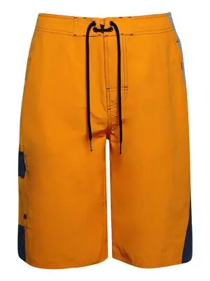 Martine Rose Board Shorts - Orange Navy