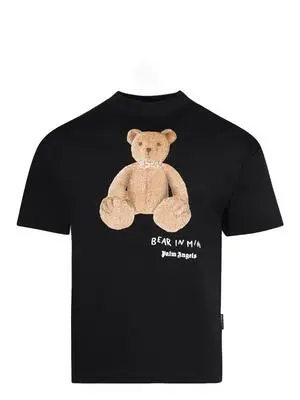 Palm Angels Bear In Mind Tee - Black