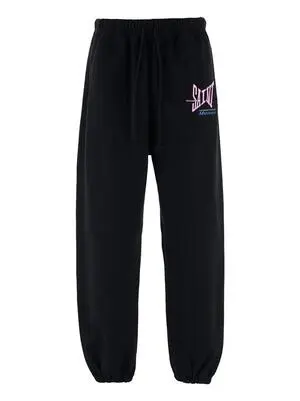 SAINT MXXXXXX Ribon Saint Sweat Pants - Black
