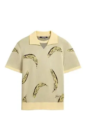 Jacquemus Marino Banana Polo Shirt - Yellow