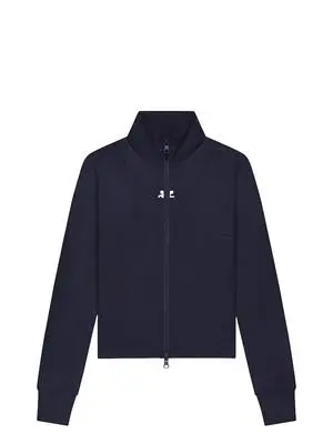 COURRÃ¨GES Scuba Tracksuit Interlock Jacket Navy