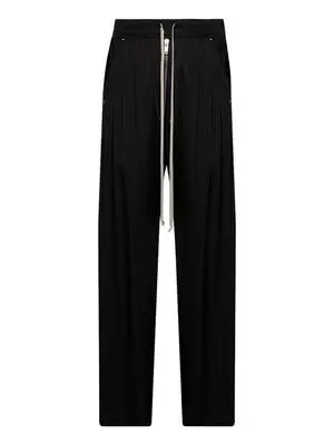 Rick Owens Wide Bela Trousers Black