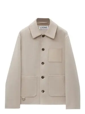 Loewe Workwear Jacket Light Beige Melange