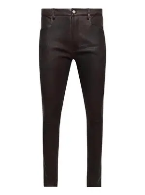 Rick Owens Tyrone Pants Mahogany