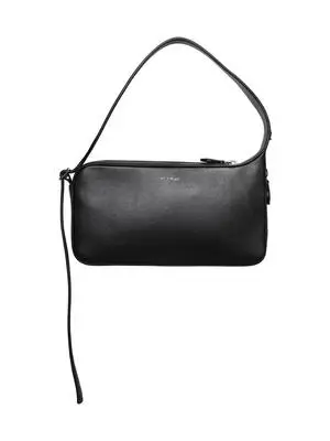 COURRÃ¨GES Leather Racer Bag - Black