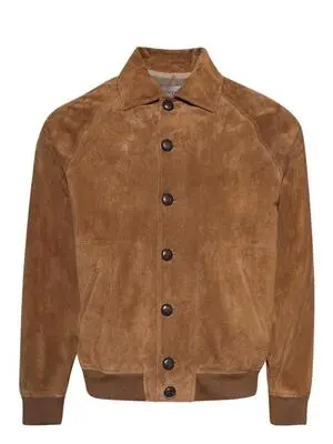 Valentino Garavani Suede Jacket - Tan