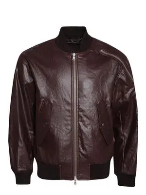 Dries Van Noten Bomber Jacket - Rust