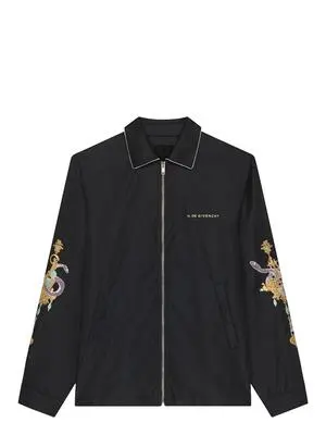 Givenchy Jacket With Embroideries - Black