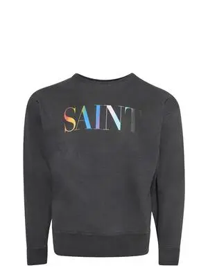SAINT MXXXXXX Crewneck Sweatshirt - Black