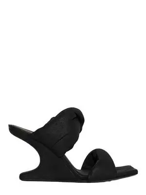 Rick Owens Twisted Cantilever 8 Sandals - Black