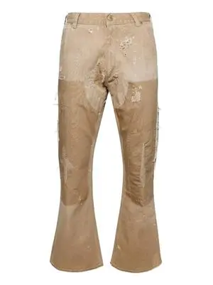SAINT MXXXXXX Double Knee Trousers - Beige