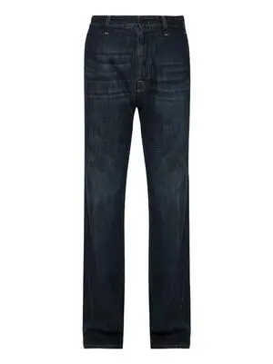 LANVIN Straight Leg Trousers - Light Blue