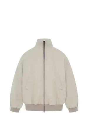 Fear Of God High Neck Track Jacket - Cement