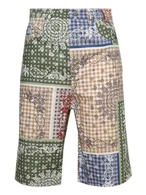 Rhude Bandana Traxedo Baggy Short - Multicolor