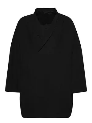 Rick Owens Oversized Arrowhead Jacket Black